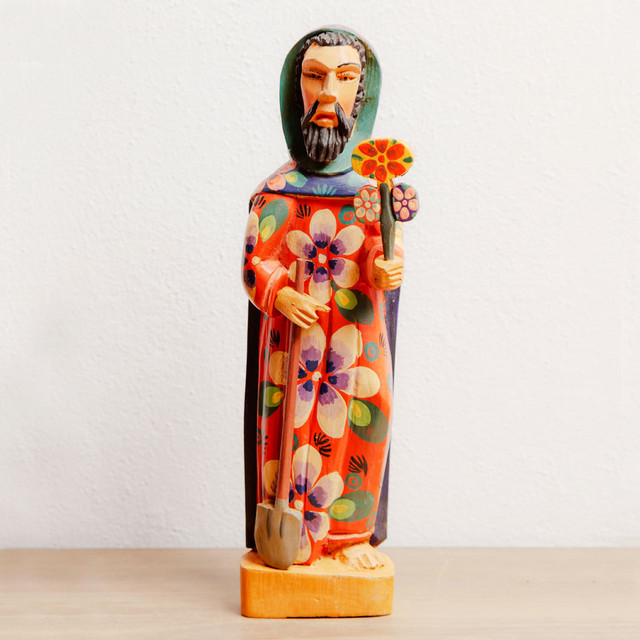 Guatemalan Hand Carved Wooden Saint Statues | Handmade Fair Trade ...