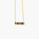 Long Stone Colorblock Necklace - Altiplano