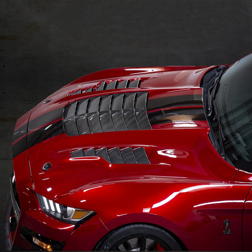 Shelby GT500 Signature Hood (Carbon Fiber) - Revan Racing, Inc.