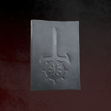 Leather-bound Black, plain Sabbat Journal / Sketchbook