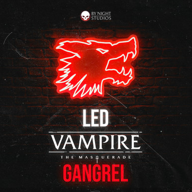 V5 Gangrel LED Neon Wall Sign