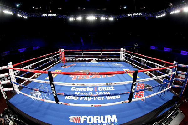 Pro Boxing Ring w/ Complete Wood, 22' X 22' MADE IN USA - Prolast