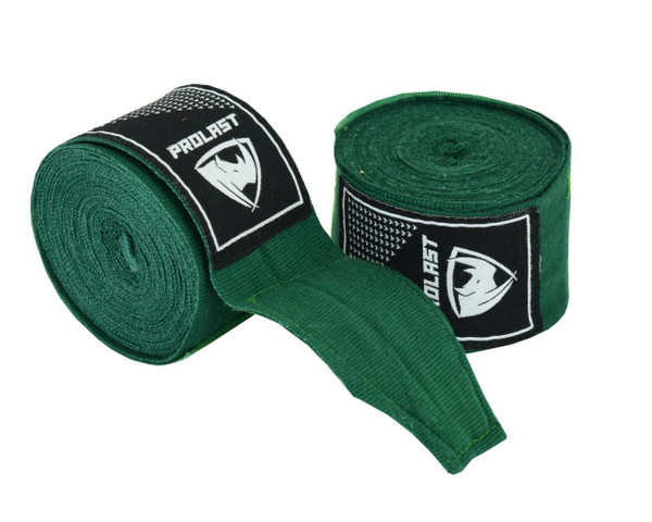 PROLAST Professional Boxing 180" Hunter Green Hand Wraps