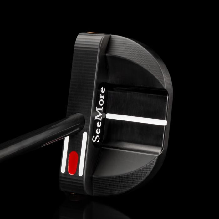 SeeMore Putters - Black MiniGiant MDX | Morton Golf Sales