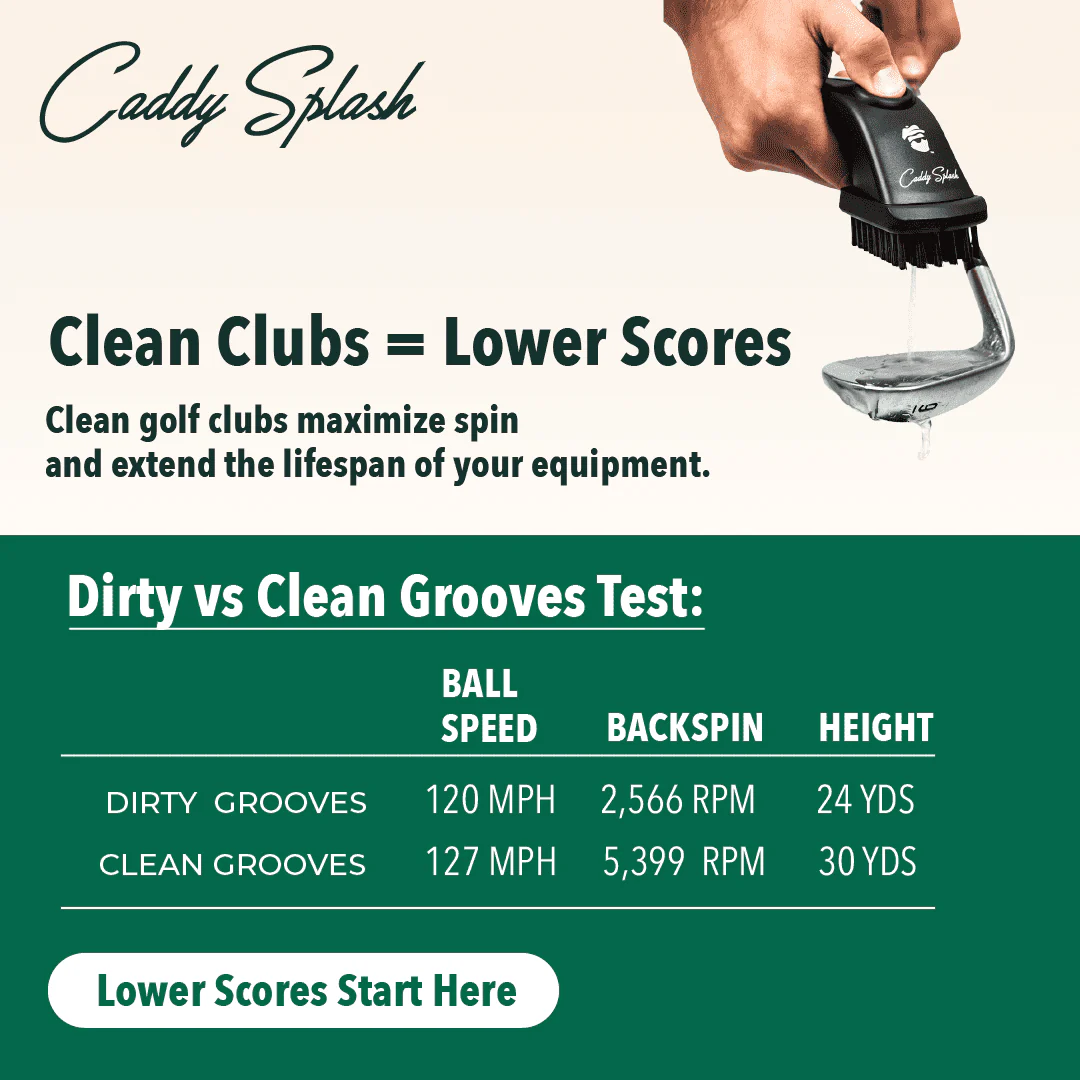 Caddy Splash - Golf Club Water Brush Pro | Morton Golf Sales
