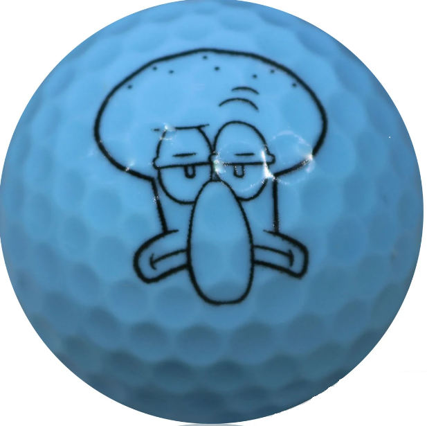 SpongeBob and Patrick Star Golf Balls | Morton Golf Sales