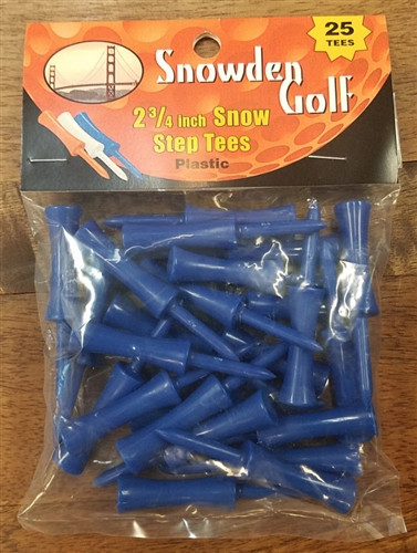 Snowden Golf 2 3/4" Plastic Step Tees | Morton Golf Sales