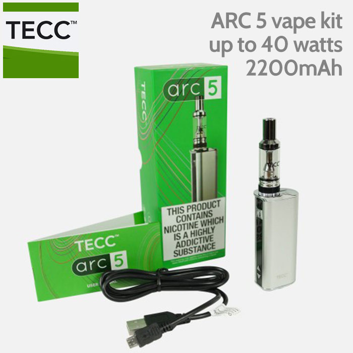 TECC ARC 5 40 watt Vaping Kit