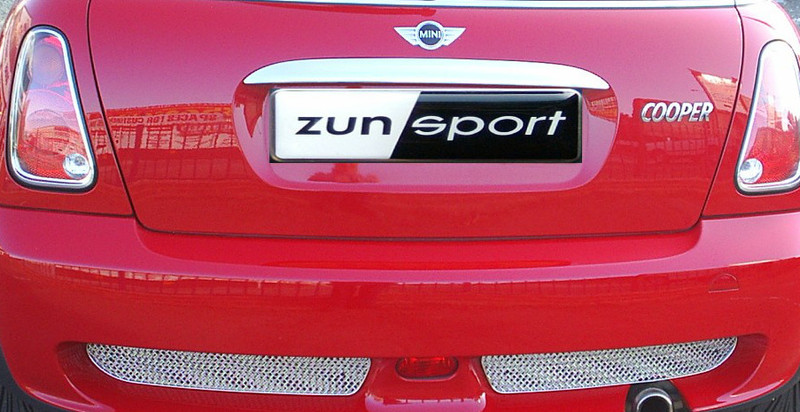 Mini Cooper R50 JCW & R53 JCW - Rear Grille Set Zunsport