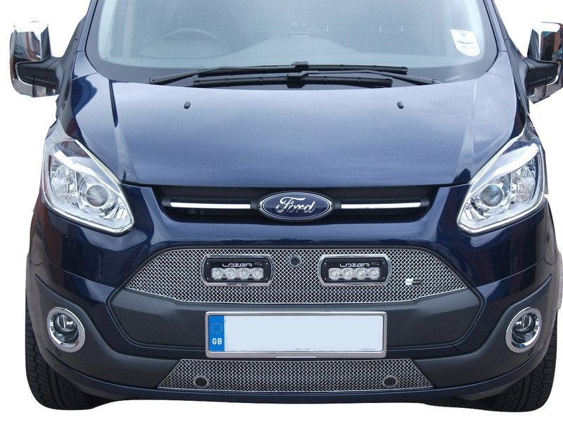 Lazer: Ford Transit Custom - Upper Grille with RS4 Lights