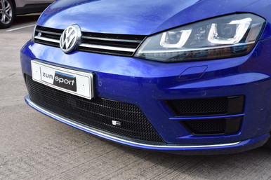 VW Golf R MK7 - Front Grille Set - Silver Finish Zunsport