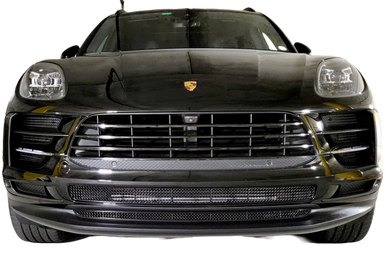 Porsche Macan Base 19-21 - Front Grille Set Black Zunsport