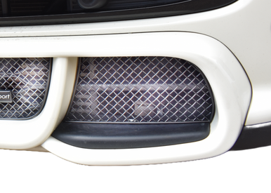 Mini Cooper F56 / F57 JCW (LCI 1) - Inner Outer Grille Set - Silver Finish