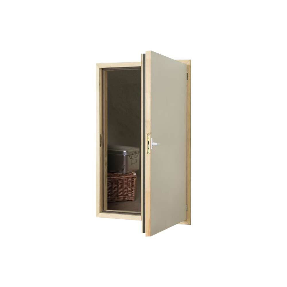 Insulated Crawl Space Access Door 27"x35": Versatile Finish