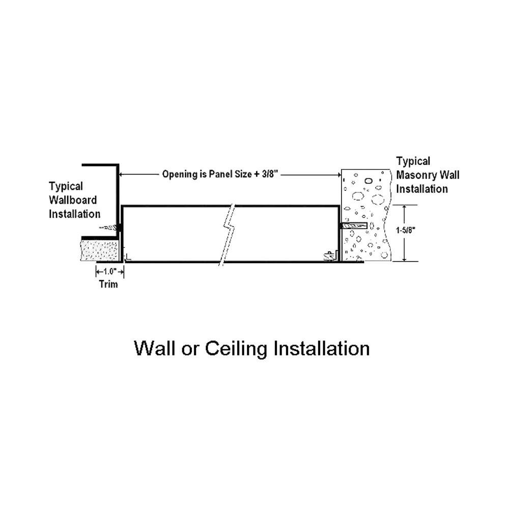 Multi-purpose Access Panel 12"x12": Customizable Solution