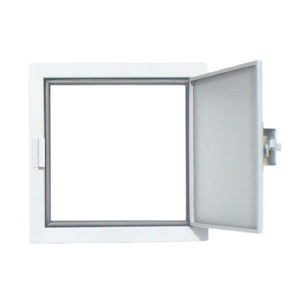 Gasketed Steel Hatch 12" x 12": Wall Panel with Clean Fit