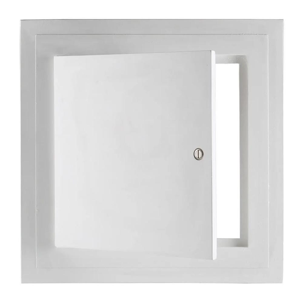 Reinforced Gypsum Hinged Square Door 18"x18": Secure Access