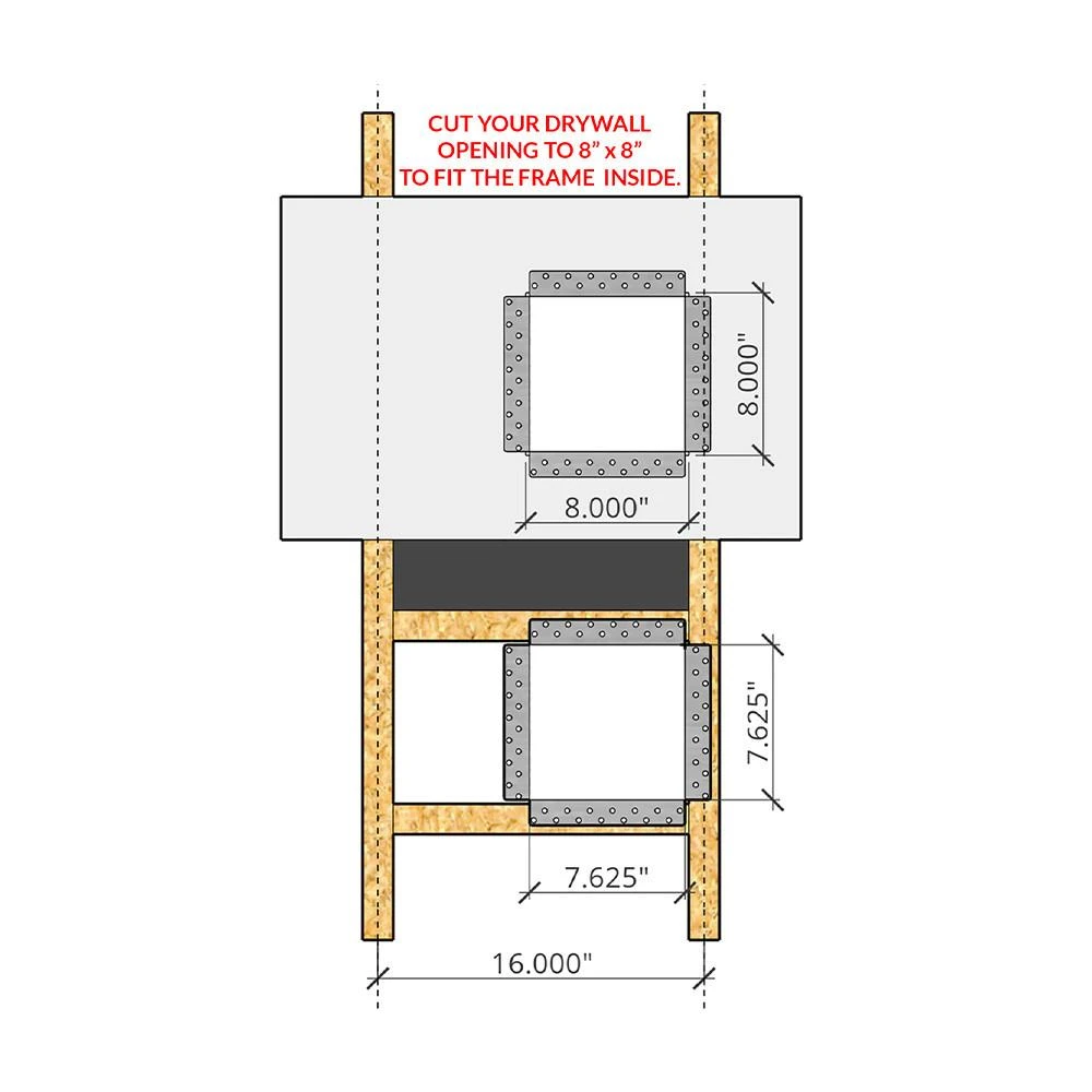Flush Removable Access Panel 8
