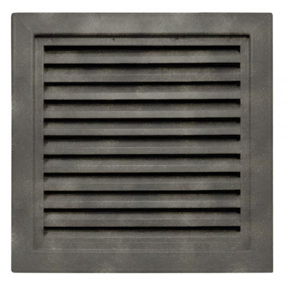 Standard Inverted Y-Blade Bronze Louver Galvanneal 24" x 24"