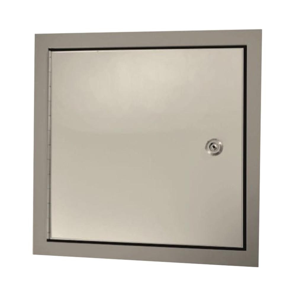 Exterior Access Panel - with Piano Hinge Aluminum 16"x16"