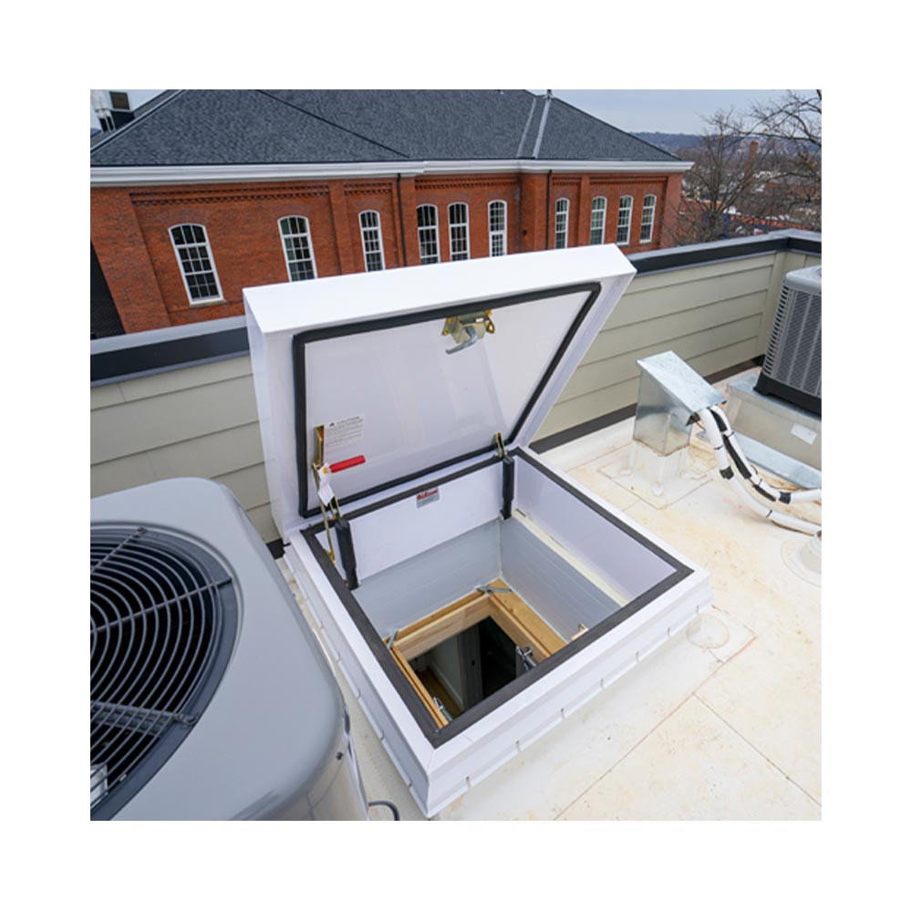 Thermally Broken 36" x 30"- Aluminum Roof Hatch: Durability