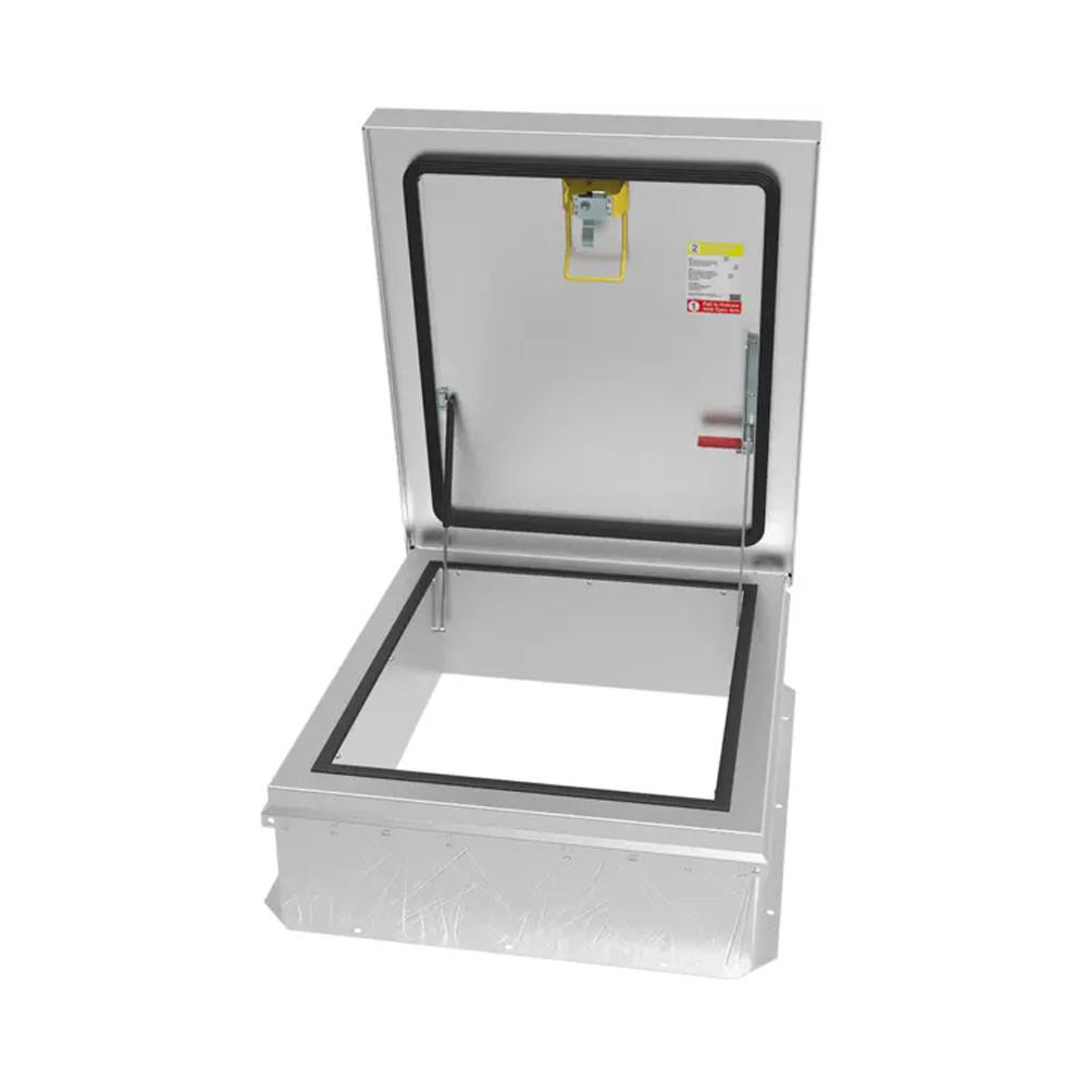 48" x 48" Aluminum ThermalMAX Roof Hatch - Babcock-Davis