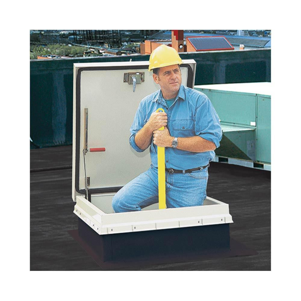 LadderUP Safety Post, Steel - Galvanized - Bilco - ADAP