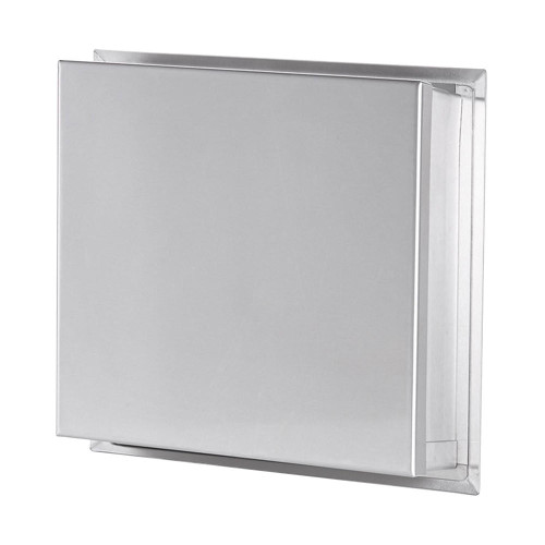 16" x 16" Valve Box with Window and Hidden Flange - Stainless Steel ...
