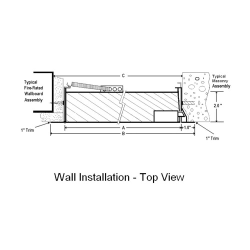 10" x 10" FDS - Fire-Rated Insulated Panels - JL Industries