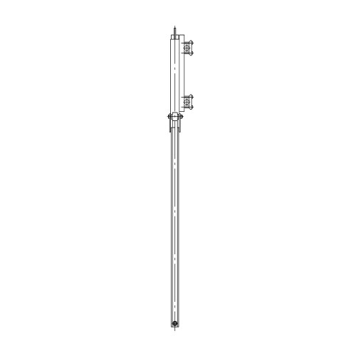 Extendable Ladder Safety Post - Hot Dip Galvanized - JL Industries