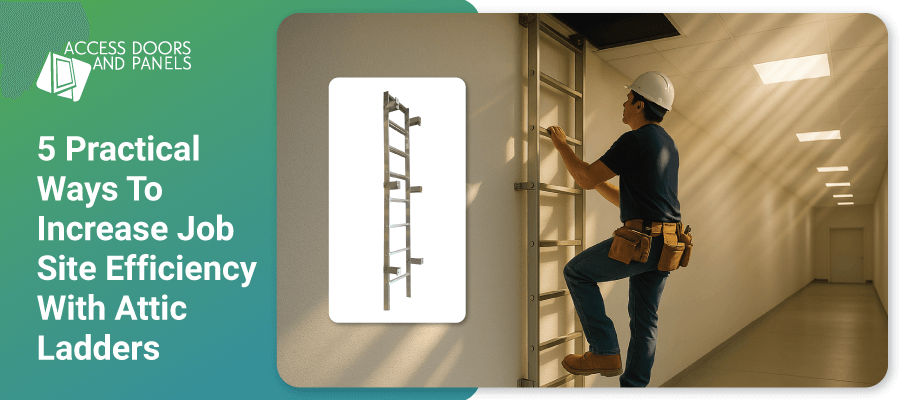 5 Practical Ways To Increase Job Site Efficiency With Attic Ladders ...