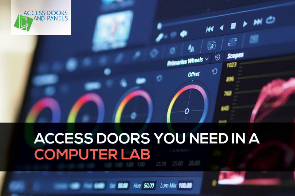 Access Doors You Need in a Computer Lab - AccessDoorsAndPanels