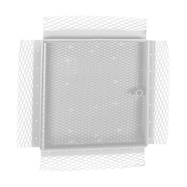 Flush Access Panel 18" x 18": Frame with Plaster Finish