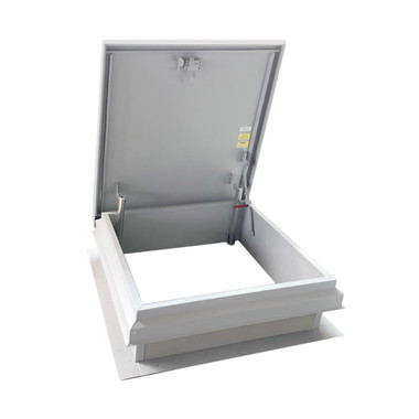 Aluminum Dura Hatch Series Roof Hatch 30"x54" - Stair Access