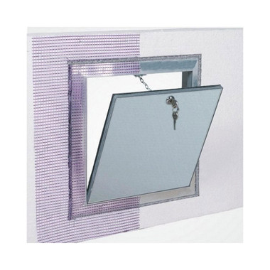8" x 8" Plaster Exterior Facade Access Panel - Removable - FF Systems