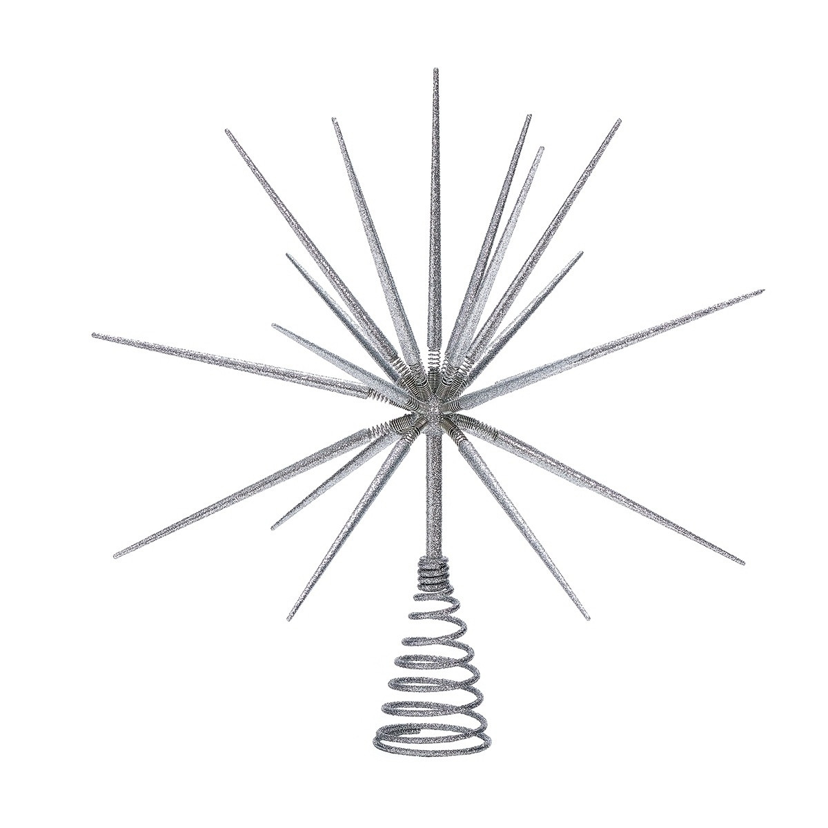 SILVER BURST TREE TOPPER - 133173 - Kris Kringl