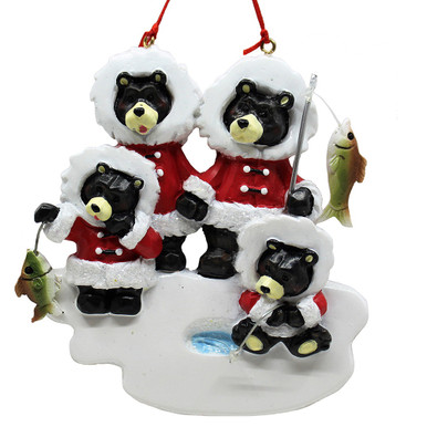 4 ESKIMO BEARS - Kris Kringl