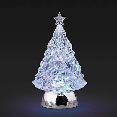 LED SWIRL TRICOLOR TREE - 135159 - Kris Kringl