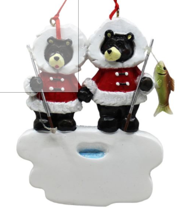 2 ESKIMO BEARS - Kris Kringl