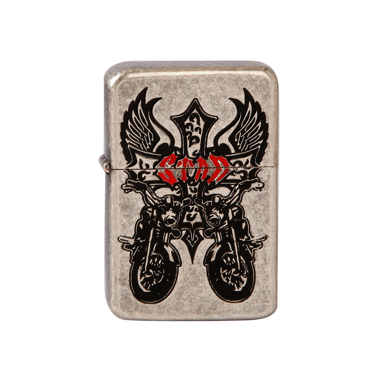 Brass Wholesale Lighter K019 (1 pc.) Engraved Motorcycle