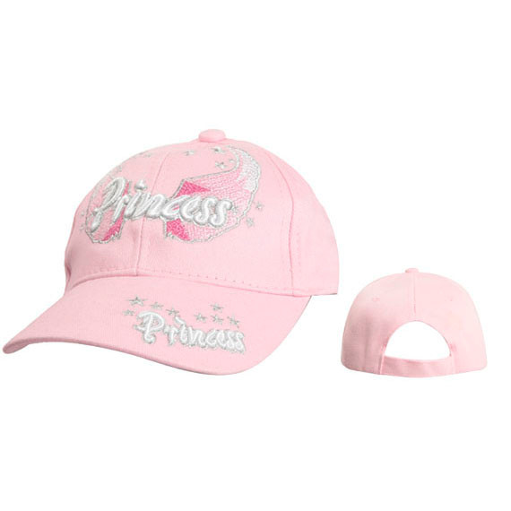 Wholesale Kids Junior Sized Baseball Cap "PRINCESS" # C5216B