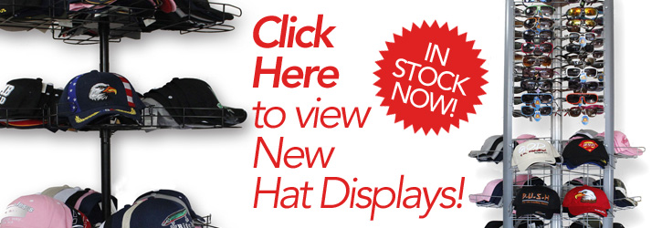 New Hat Displays at CTS - CTS Wholesale LLC.