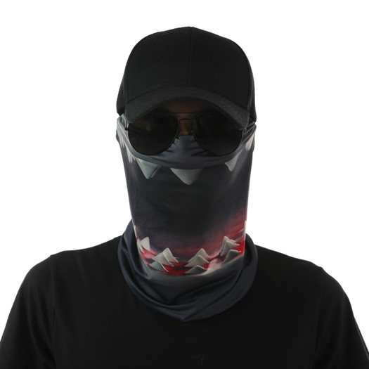 Shark Design Face Mask UV Protective