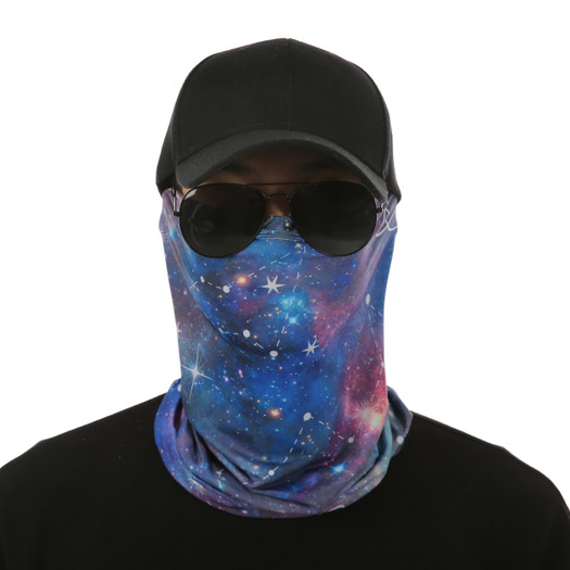 Constellation Galaxy Design Face Mask UV Protective