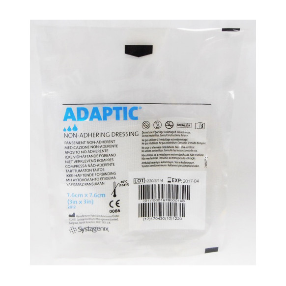 Inadine PVP-I Non Adherent Dressing 9.5cm x 9.5cm