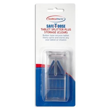 SurgiPack Safe T Dose Tablet Splitter Plus Storage