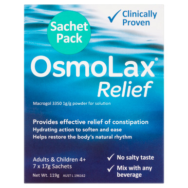 Osmolax Osmotic Laxative 7 x 17g Sachets