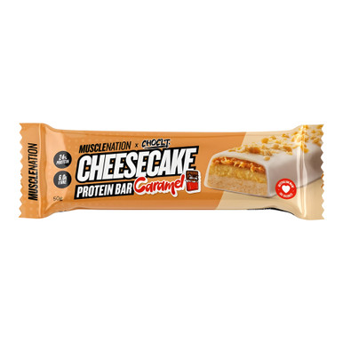 Muscle Nation Caramel Cheesecake Protein Bar 50g
