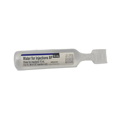 Water For Injection BP 10ml