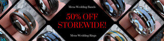 Men's Wedding Bands | Unique Men's Wedding Rings | Since 2003